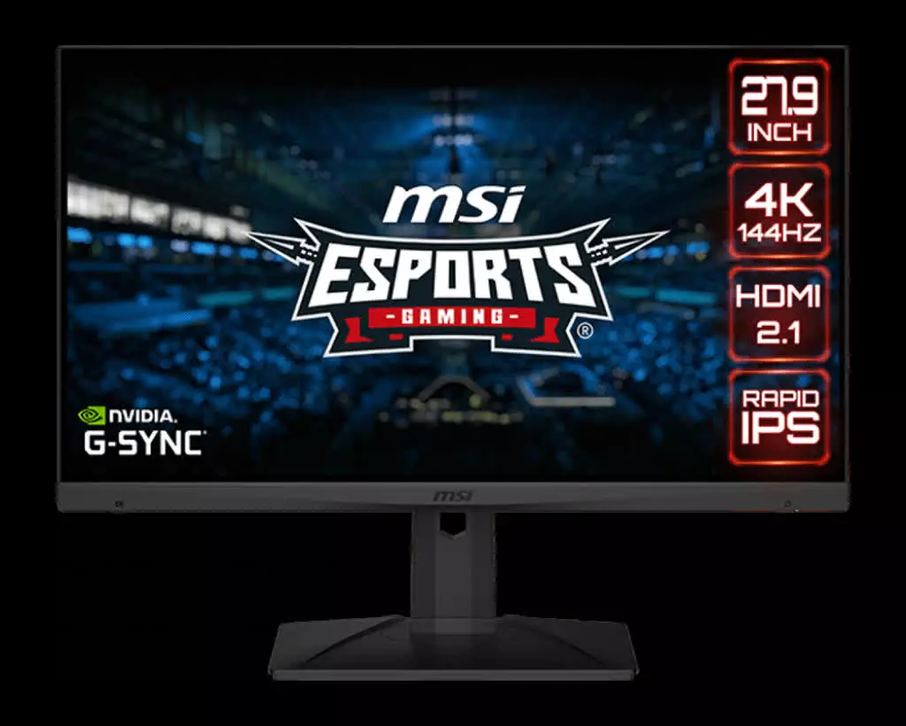 MSI introduce Optix MAG281URF, un monitor 4K@144Hz cu HDMI 2.1 13483_1