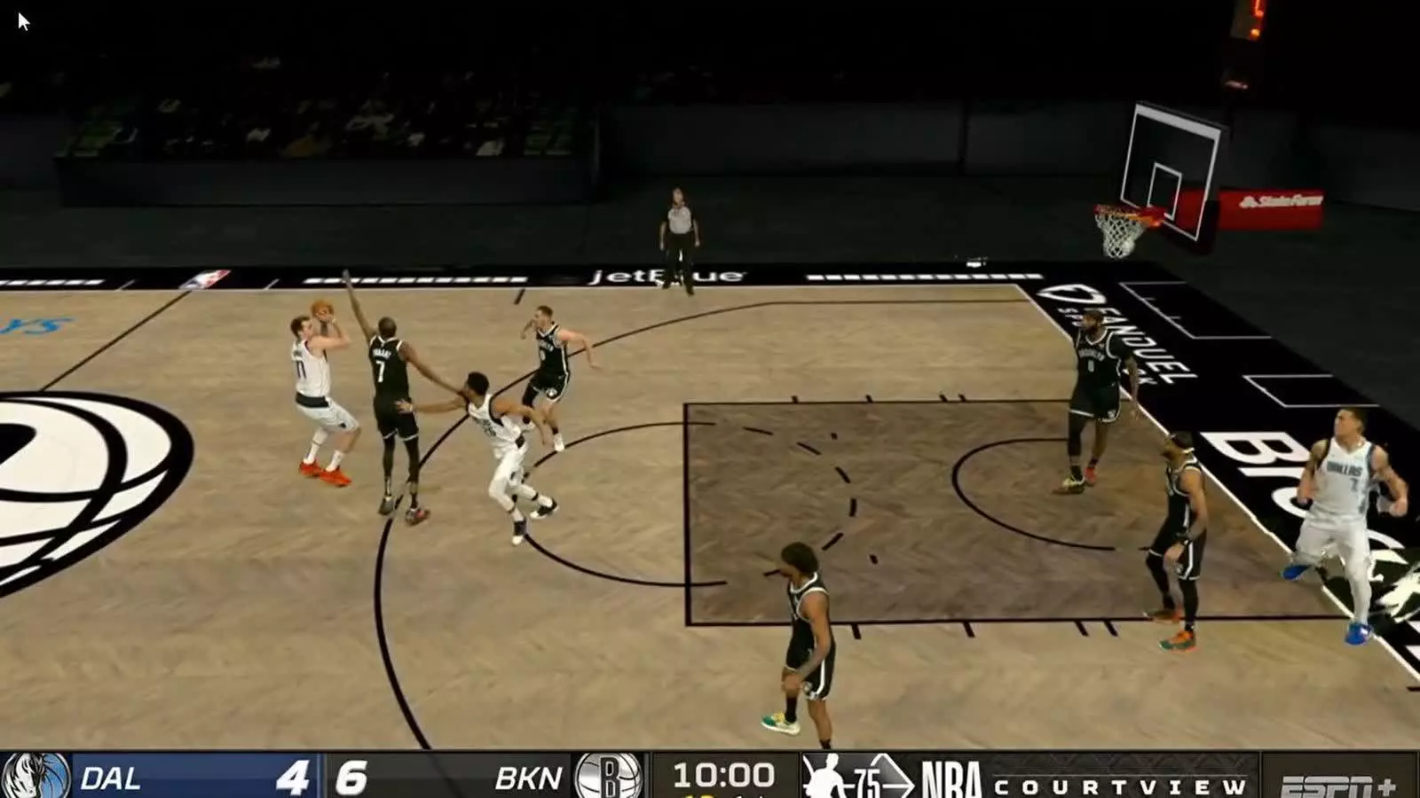 A NBA transmitiu um jogo inteiro usando tecnologia de vídeo volumétrica que renderiza jogadores em 3D em tempo real