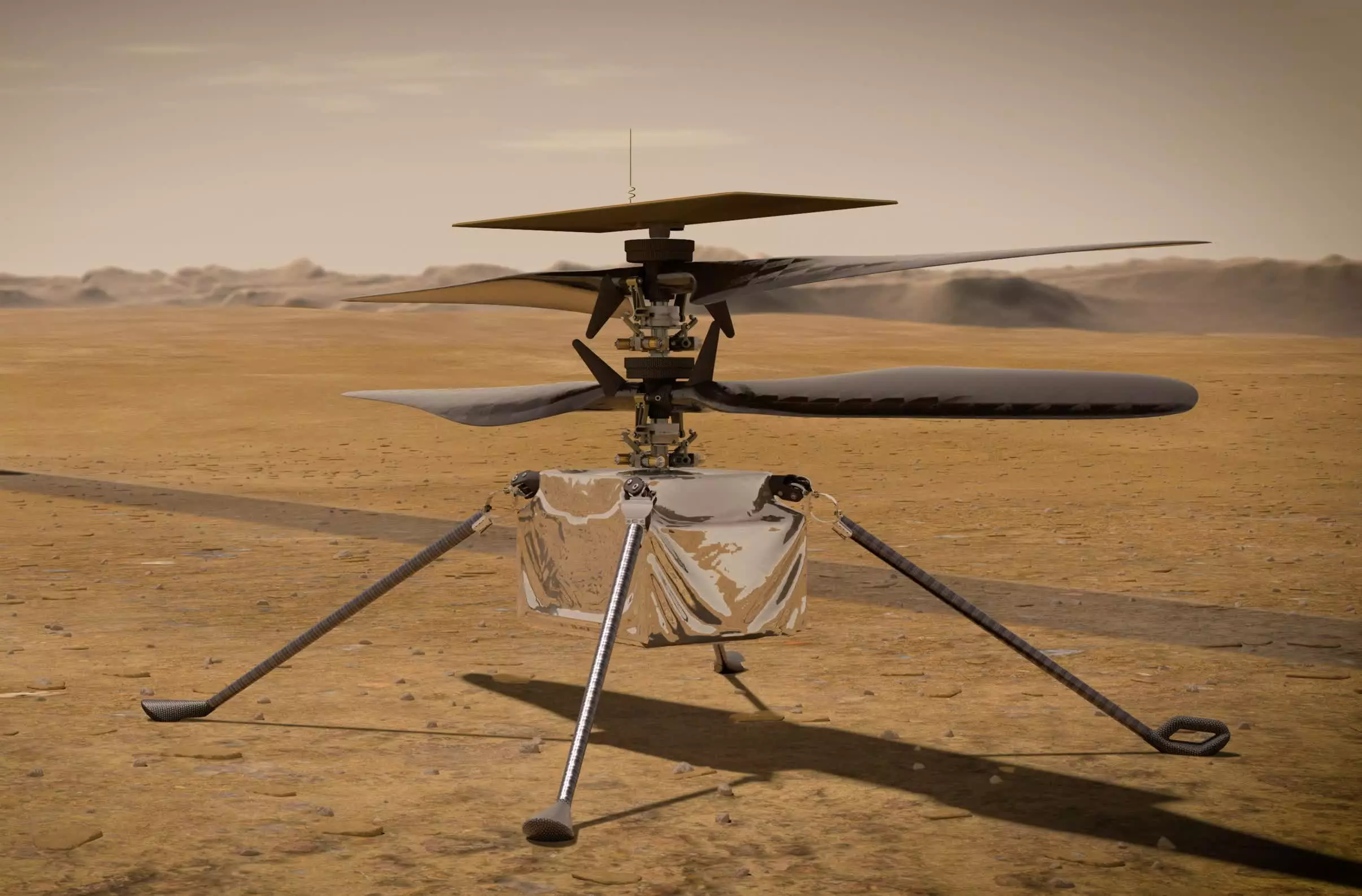 NASA Ingenuity Mars helikopterinin əməliyyatlarını sentyabr ayına qədər uzadıb