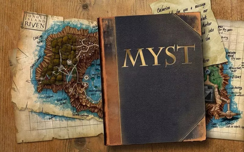 Pamekar Myst Cyan éta jero kana proyék éta sateuacan terang upami éta bakal dijalankeun dina CD-ROM