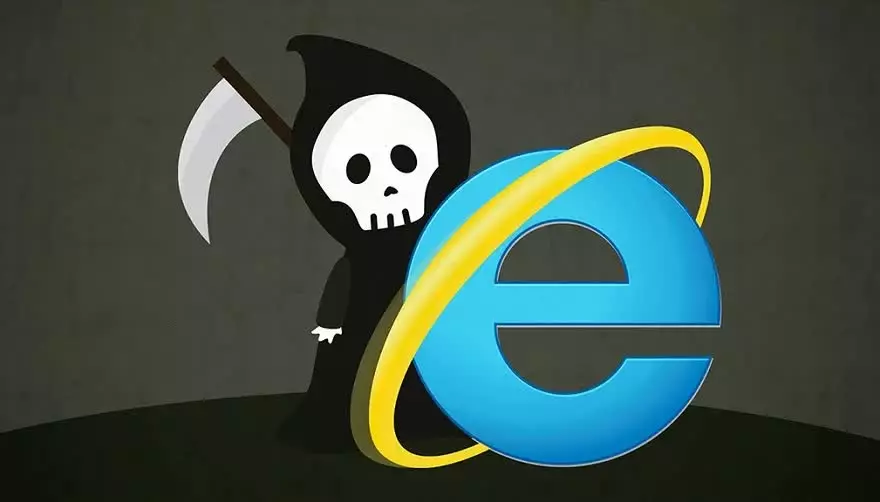 Microsoft herinnert ús dat Internet Explorer op 15 juny wurdt fermoarde