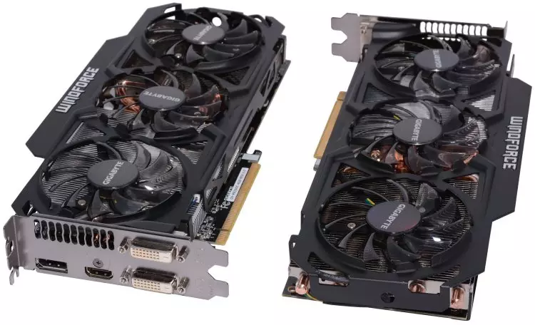 I-Gigabyte Radeon R9 290X OC kunye ne-R9 290 Uphononongo lwe-OC 179005_1