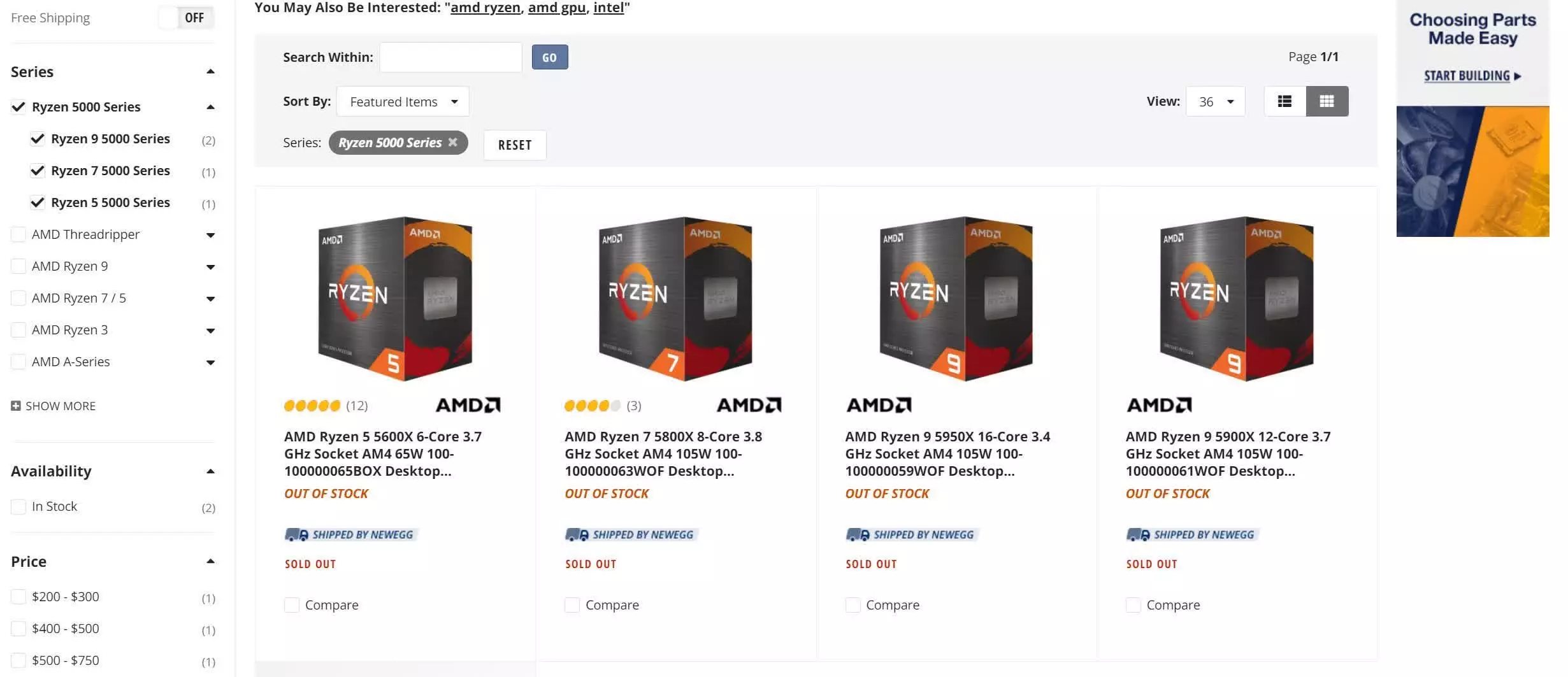 Díolann CPUanna Ryzen 5000 amach i nóiméid, le feiceáil ar eBay le praghsanna teannta 23756_1