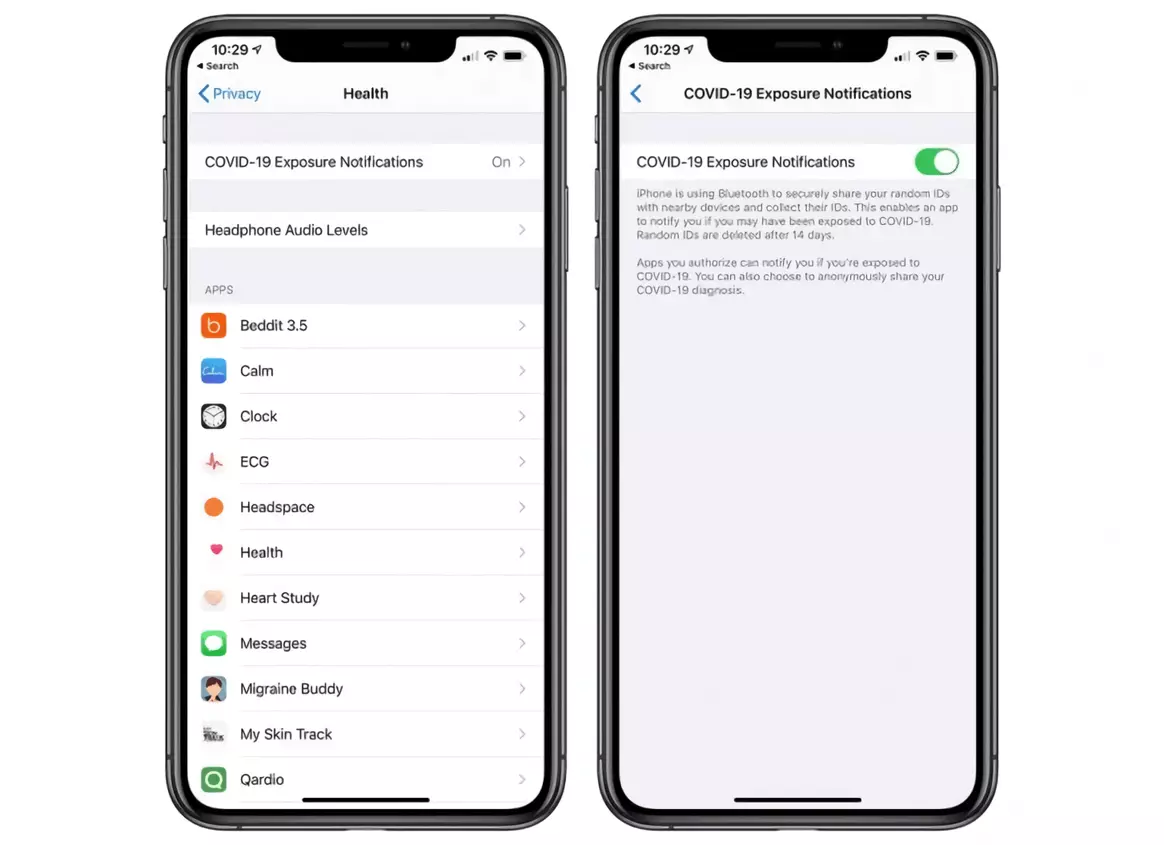 iOS 13.5 beta imabwera ndi zinthu zokhudzana ndi coronavirus 24725_1