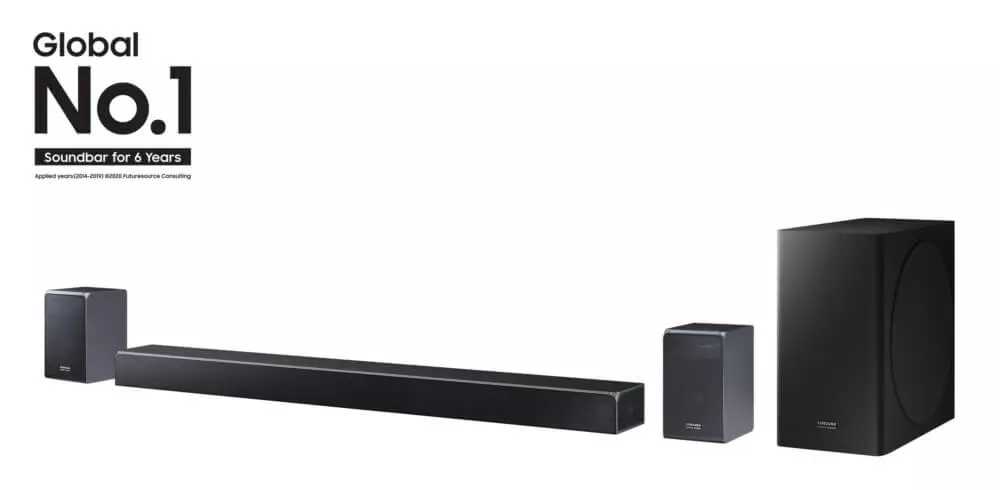 Samsung rete pi gwo konpayi soundbar pou sizyèm ane youn apre lòt 26154_1