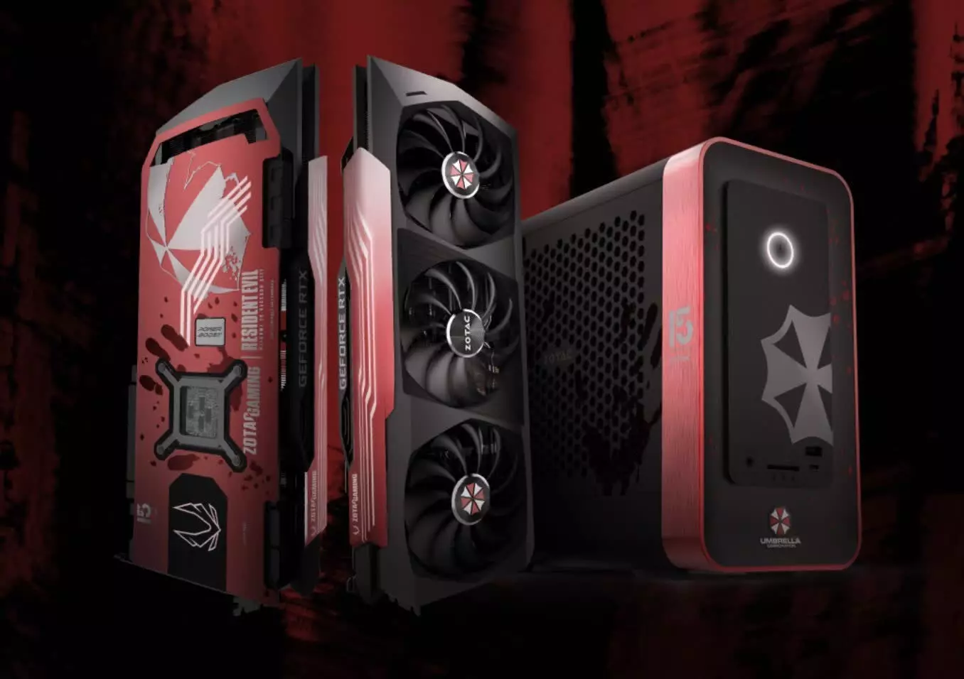 Zotac menehi PC Mini bertema Resident Evil, RTX 3070 Ti, lan RTX 3080 Ti