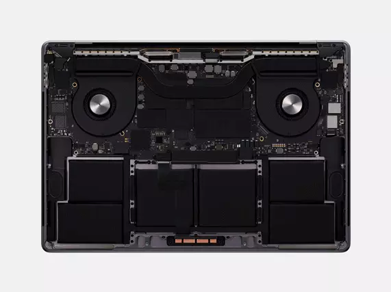 Apple's 16-inch MacBook Pro දැන් නිල ය: වඩා හොඳ යතුරුපුවරුව, ශ්‍රව්‍ය, වැඩි බලය සහ බැටරි ආයු කාලය 27638_2