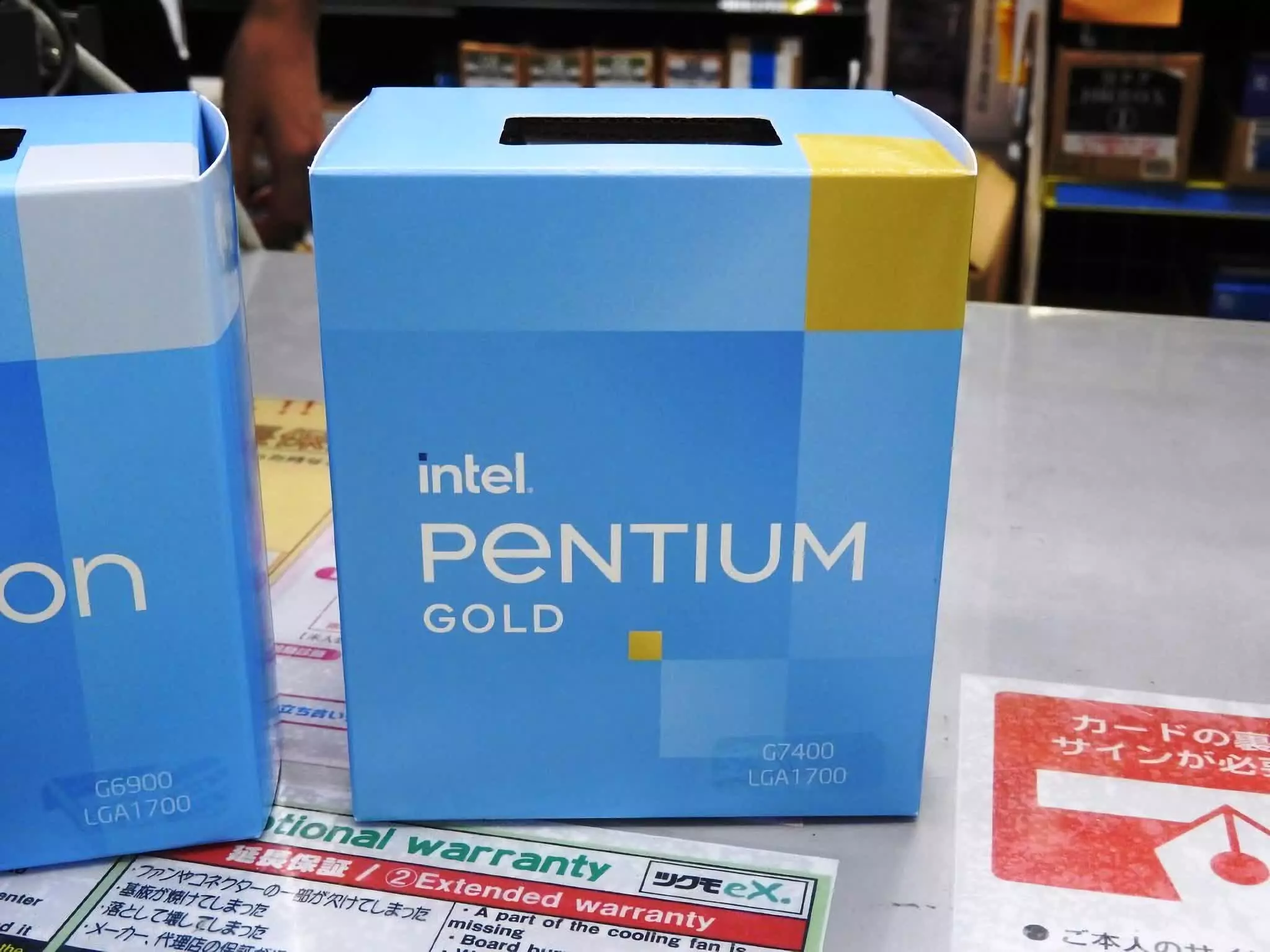 ئىنتېلنىڭ Pentium Gold G7400T مەركىزى بىر تەرەپ قىلغۇچنىڭ سائەتلىك سۈرئىتى 5.8 GHz