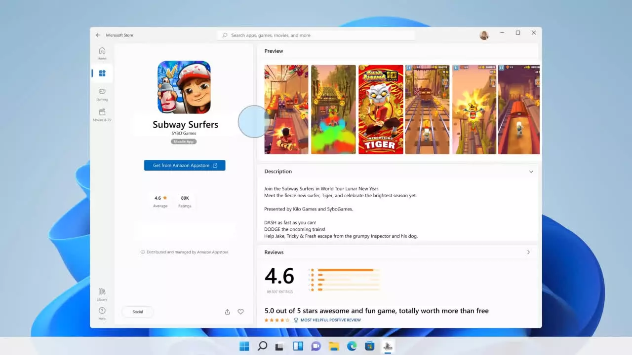 첫 번째 Windows 11 기능 업데이트는 Android 앱 지원, 재설계된 메모장 및 미디어 플레이어 앱을 제공합니다. 280_1