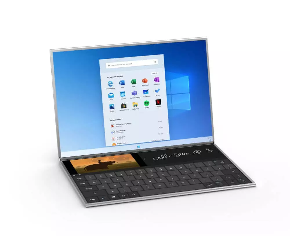 Microsofts Surface Neo ist ein Dual-Screen-Tablet mit klappbarer Tastatur 28613_2