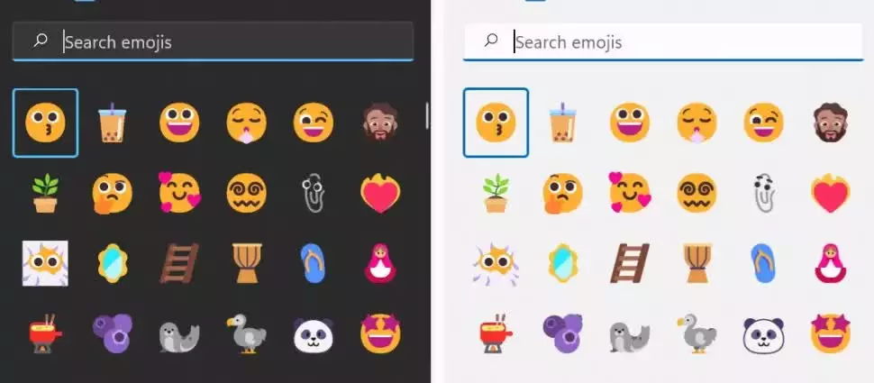 Microsoft waxay dafirtay inay ku jiidato sed-iyo-beddelka Windows 11 naqshadaynta emoji 2884_1