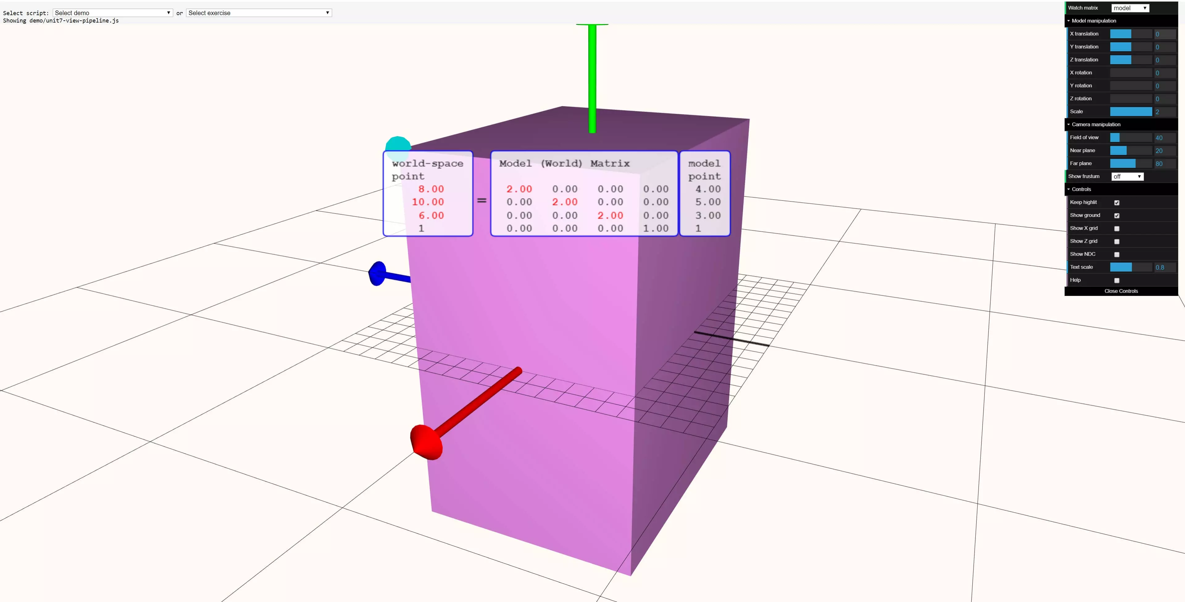 كيف يعمل عرض الألعاب ثلاثية الأبعاد: معالجة Vertex 2971_14