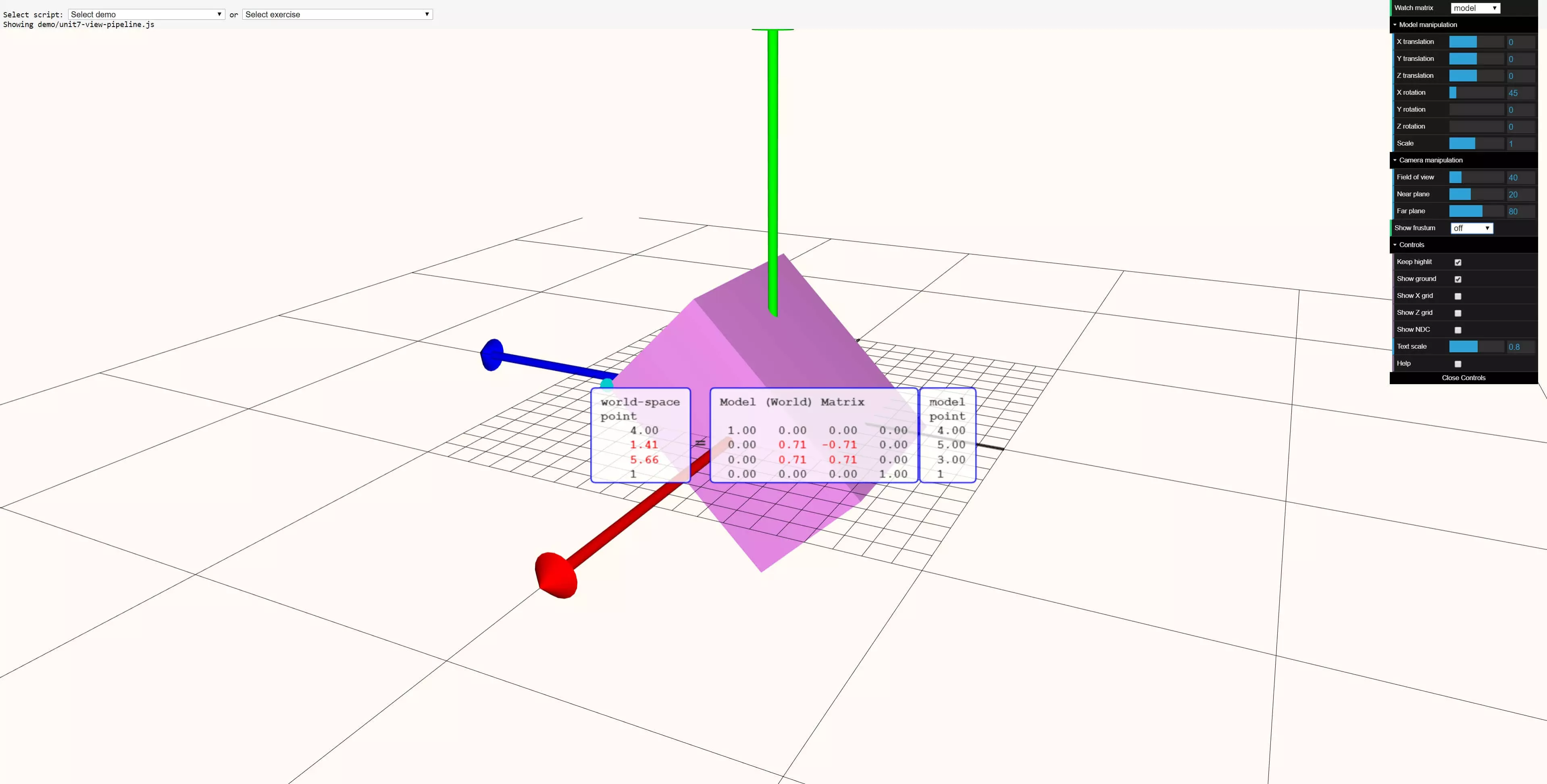 كيف يعمل عرض الألعاب ثلاثية الأبعاد: معالجة Vertex 2971_15