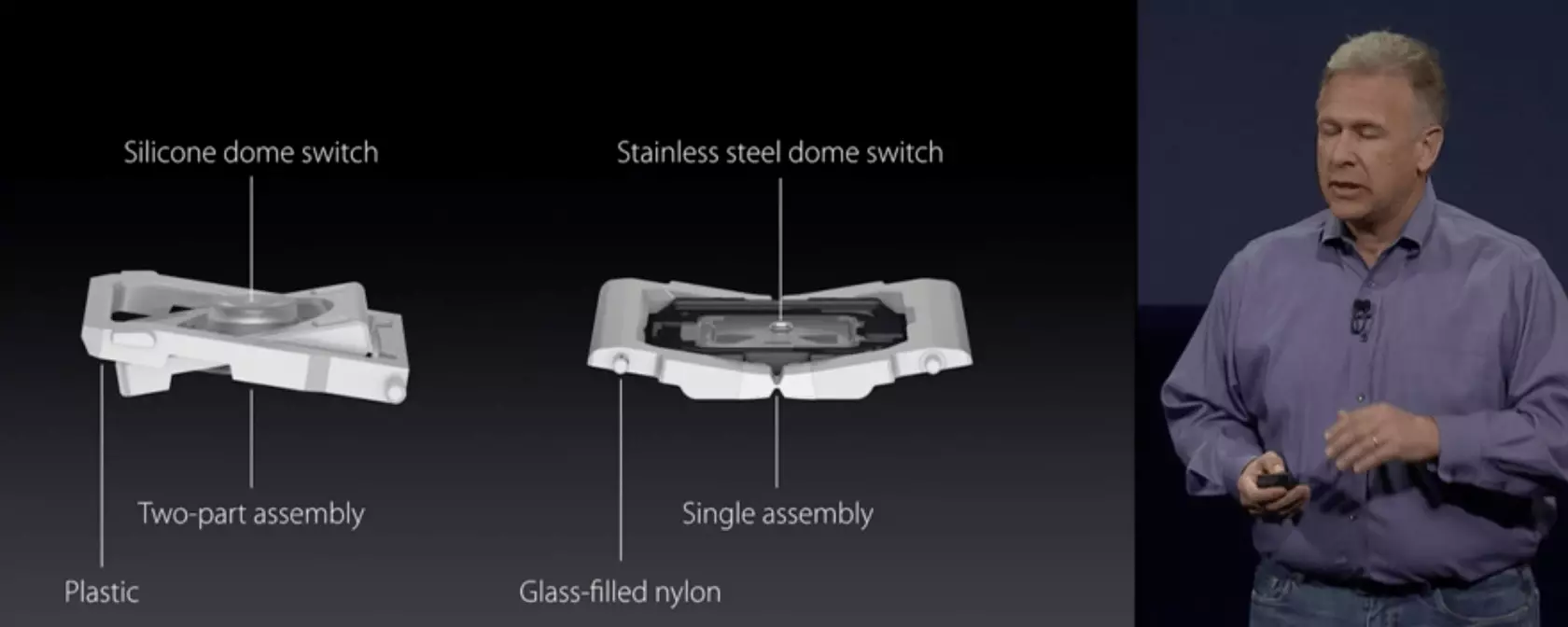 Apple mik na die volgende dag herstelwerk aan foutiewe skoenlappersleutelborde 30043_1