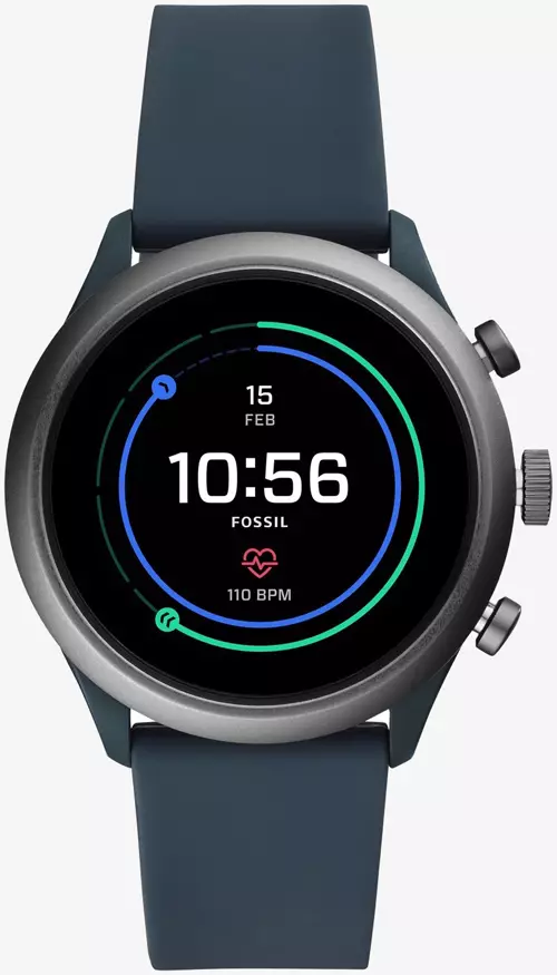 Fossil waxay soo bandhigtay Sport Smartwatch oo ay ku shaqeyso Snapdragon Wear 3100 platform iyo Wear OS 33282_1