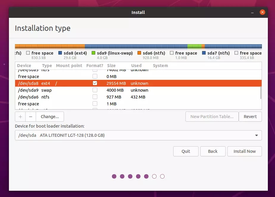 Iki gezek ýüklemek: Windows we Ubuntu 335_21