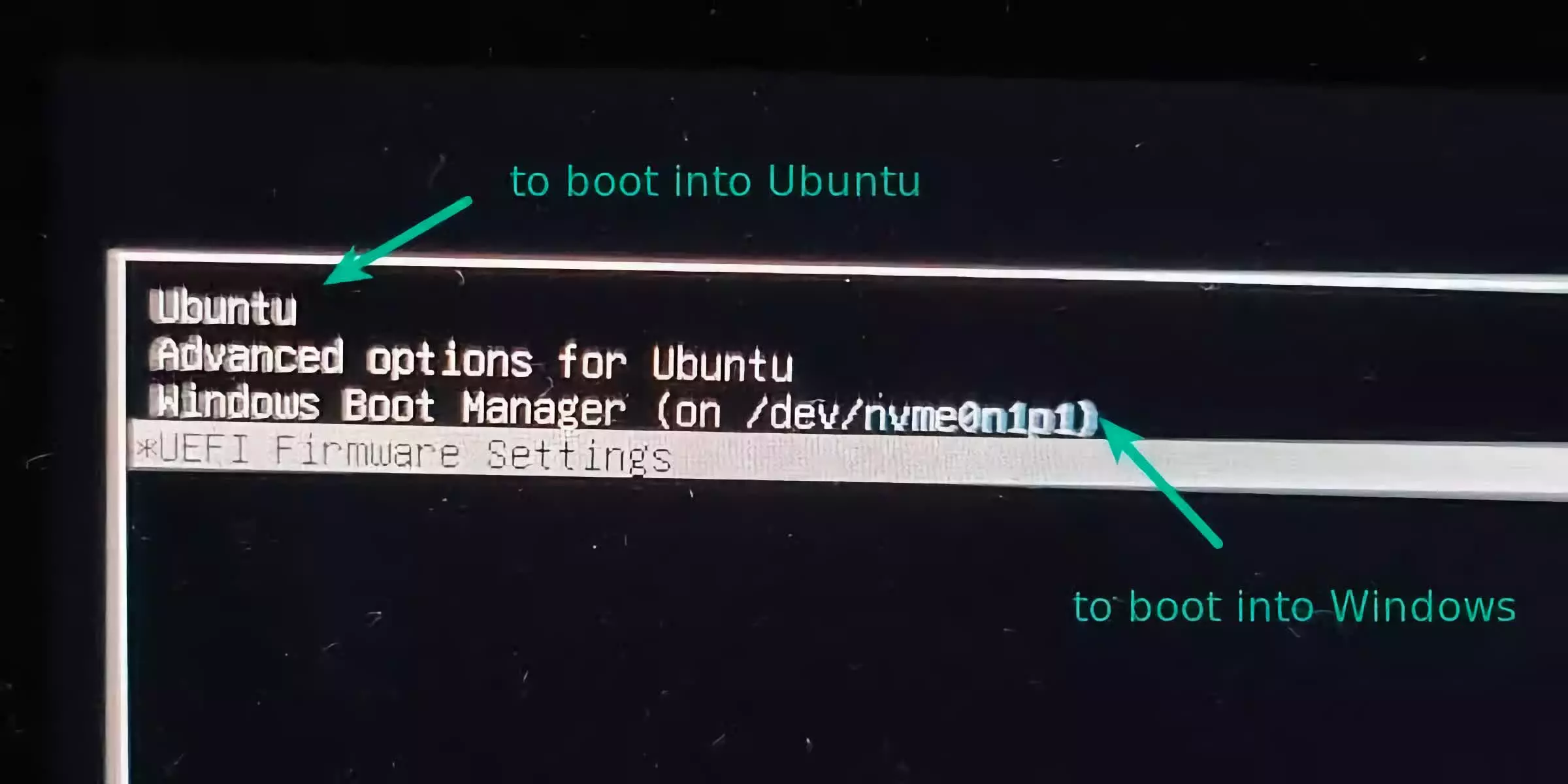 Iki gezek ýüklemek: Windows we Ubuntu 335_23