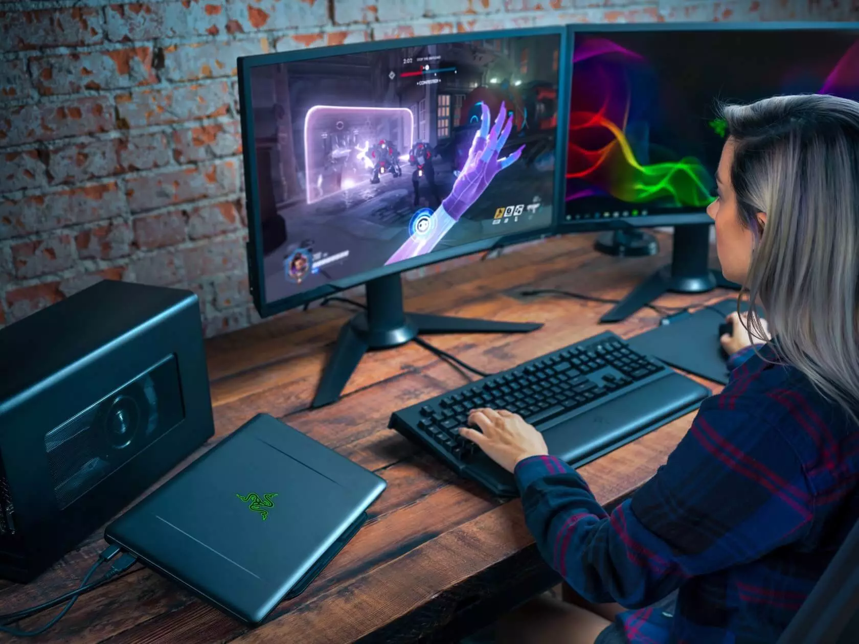 A Razer bemutatja az új Blade-et, a világ legkisebb 15,6 hüvelykes játék laptopját, a Core X GPU-ház mellett 35160_6