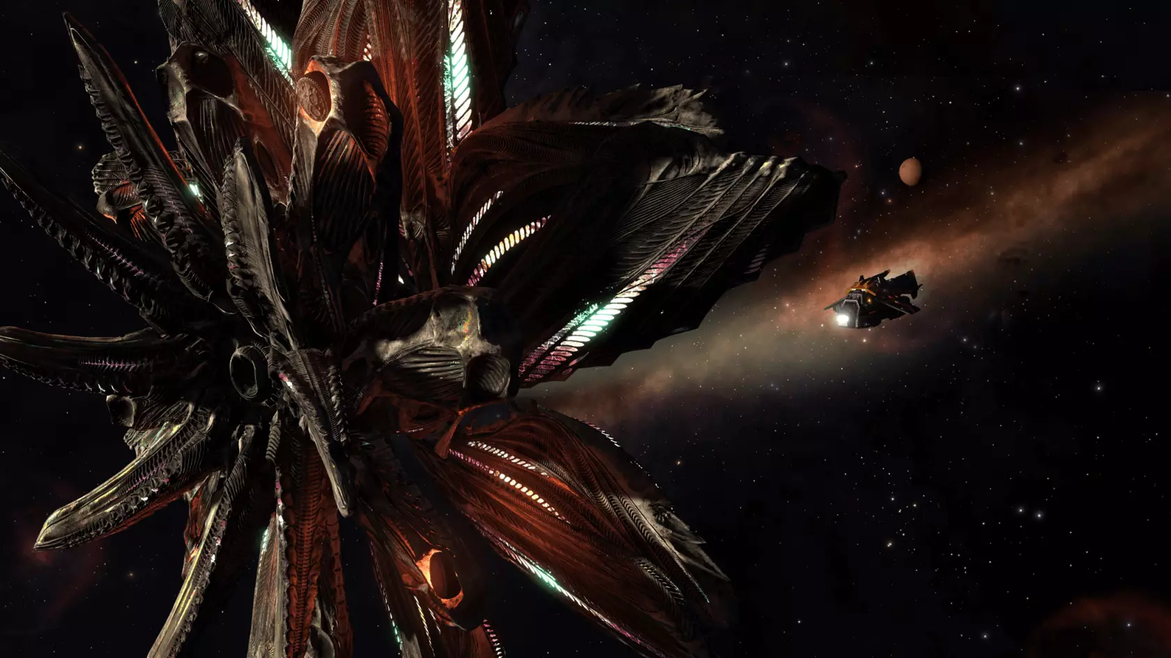 Thargoids ดูเหมือนจะเป็นอันตรายมากขึ้นใน Season 3 ของ Elite Dangerous 35832_1