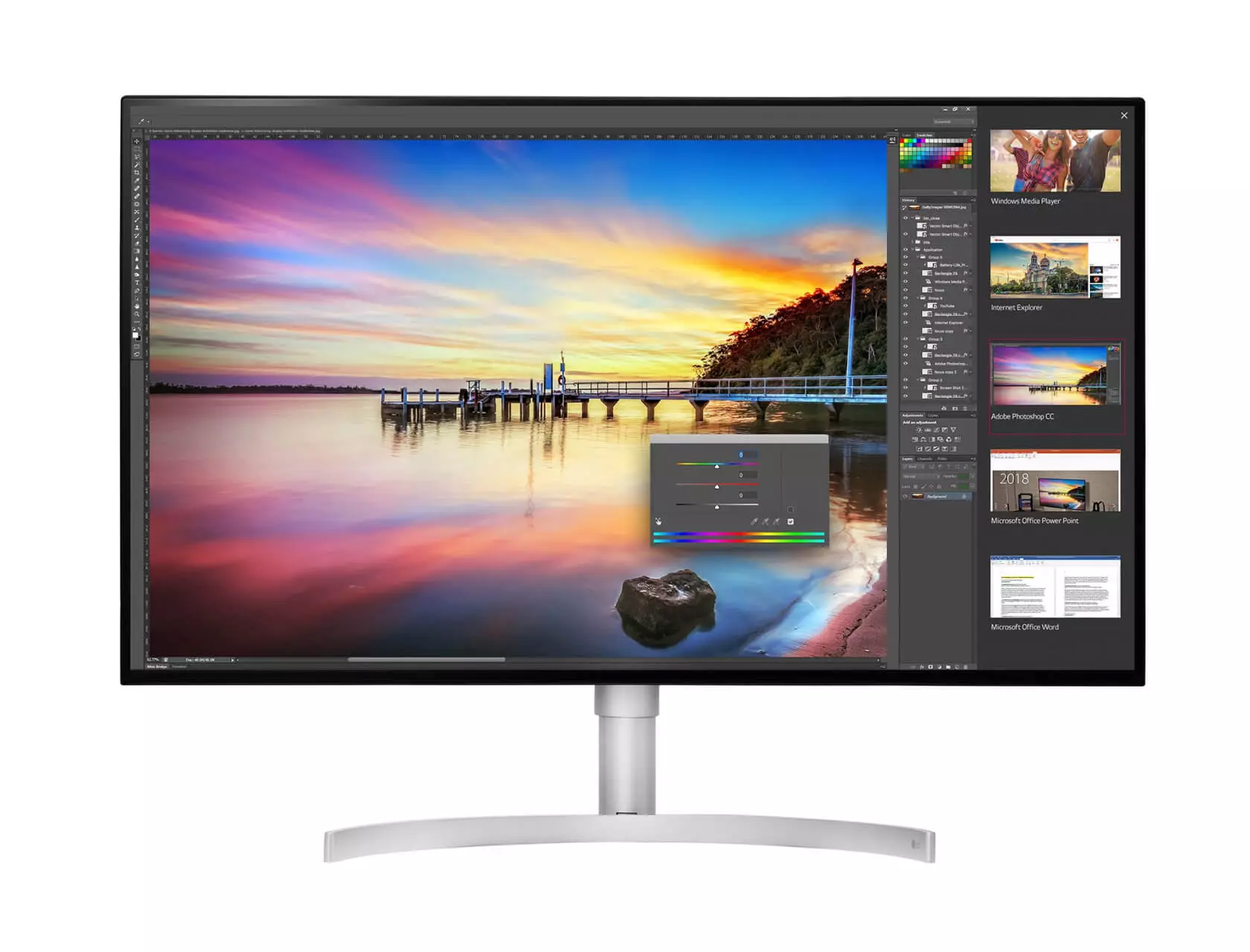 LG e faʻaalia ni mataʻituina HDR fou e tolu i le CES, e aofia ai le 5K ultrawide faʻataʻitaʻiga 36154_1