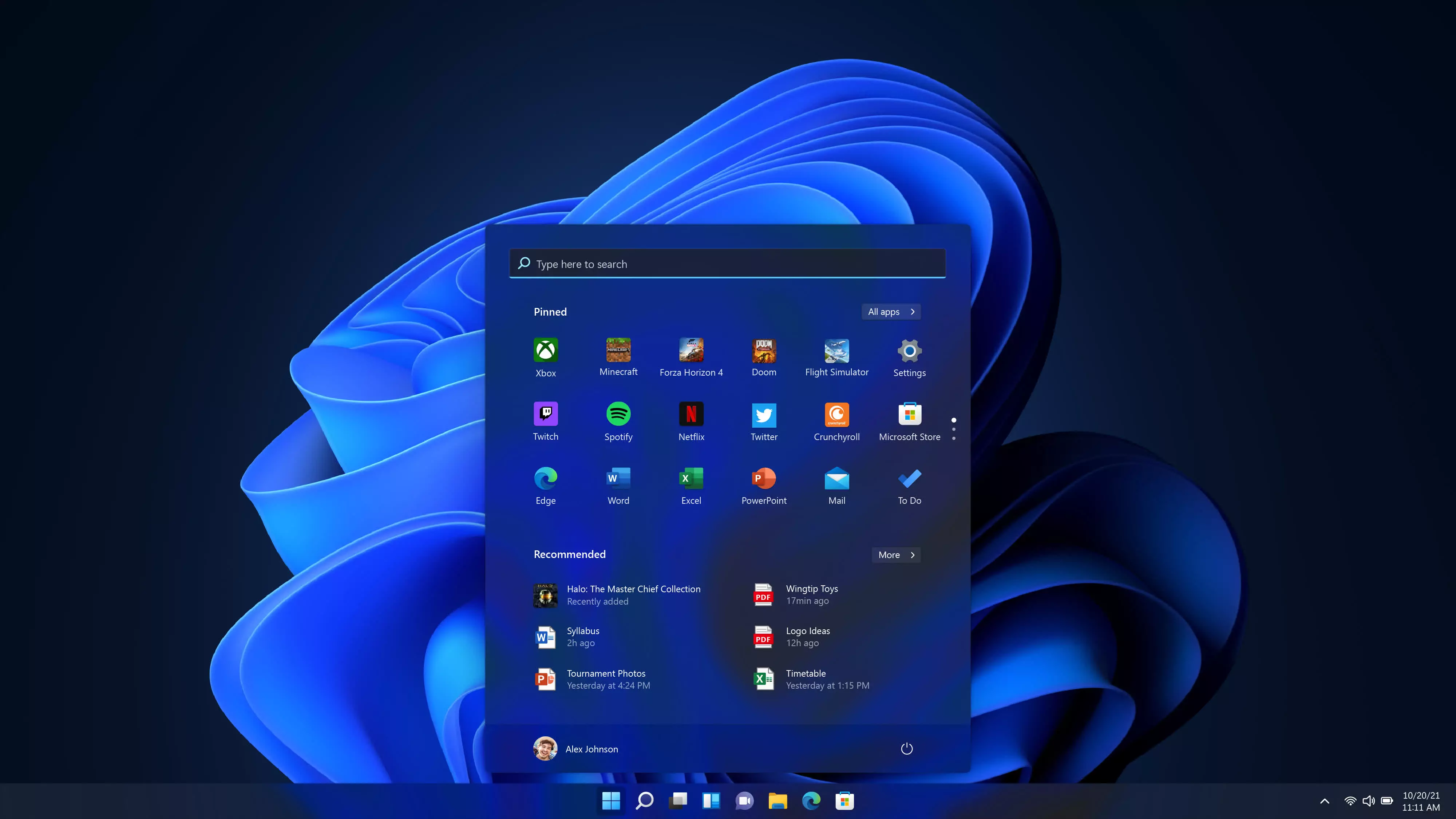 Microsoft kundiget Windows 11 oan mei opnij ûntworpen UI, Startmenu en Store 3653_2