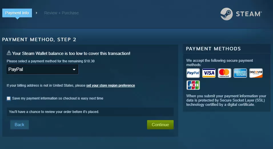 I-Steam imisa ukwesekwa kwe-Bitcoin ngenxa yezindleko eziphezulu 37740_1