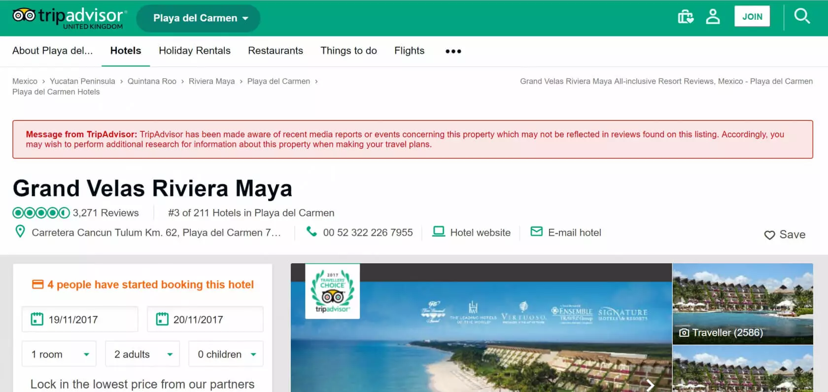 TripAdvisor na-akọwapụta ụlọ oriri na ọṅụṅụ ebe a na-akọ banyere mwakpo mmekọahụ 37922_1