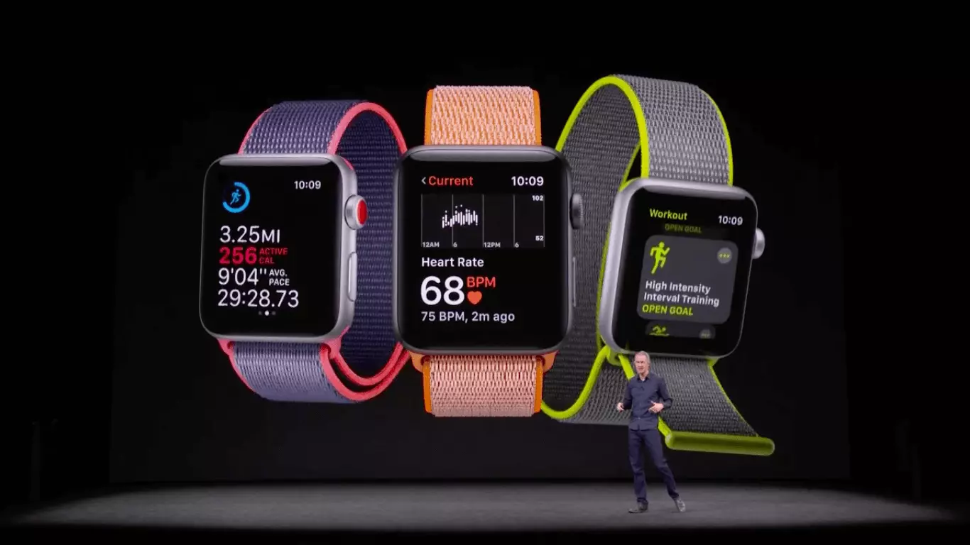 Apple Watch Series 3 ستېۋ جوبس تىياتىرخانىسىدا ئېلان قىلىندى 38675_1