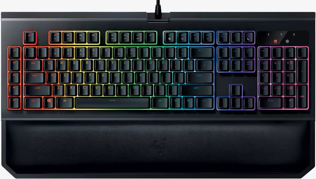 Razer BlackWidow Chroma V2 ստեղնաշարն ավելացնում է դաստակի մագնիսական հենարան, անջատիչի նոր տարբերակ