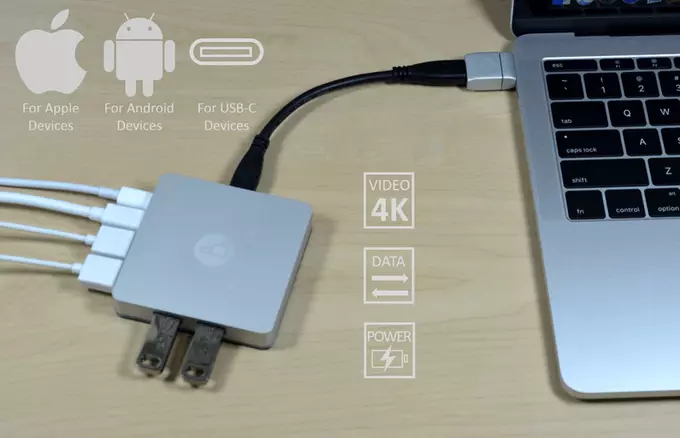 Šī MagSafe nomaiņa atbalsta uzlādi, datus un video 40631_1