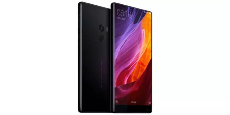 Mi Mix Xiaomi-ren bezelarik gabeko zeramikazko telefono ederra da, 516 dolar besterik ez dituena 41211_1