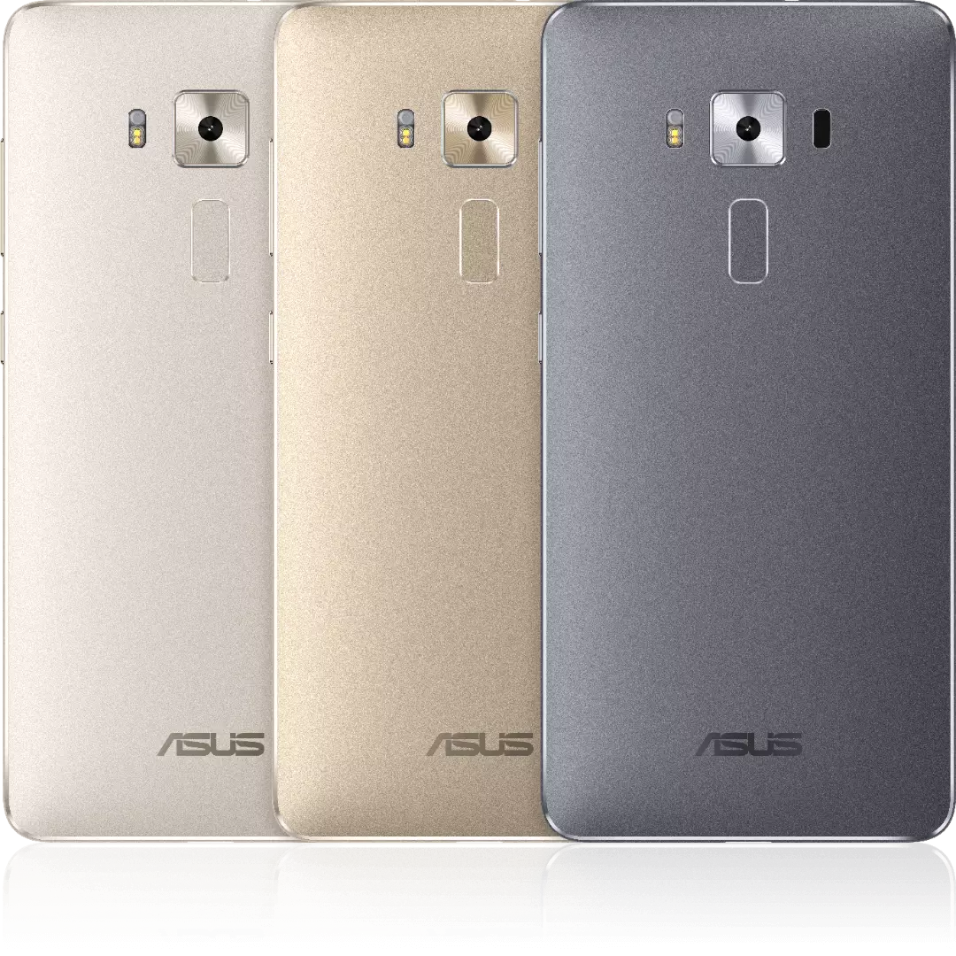 Asus devwale trio ZenFone 3 aparèy pou mache mitan, wo ak phablet. 42222_1