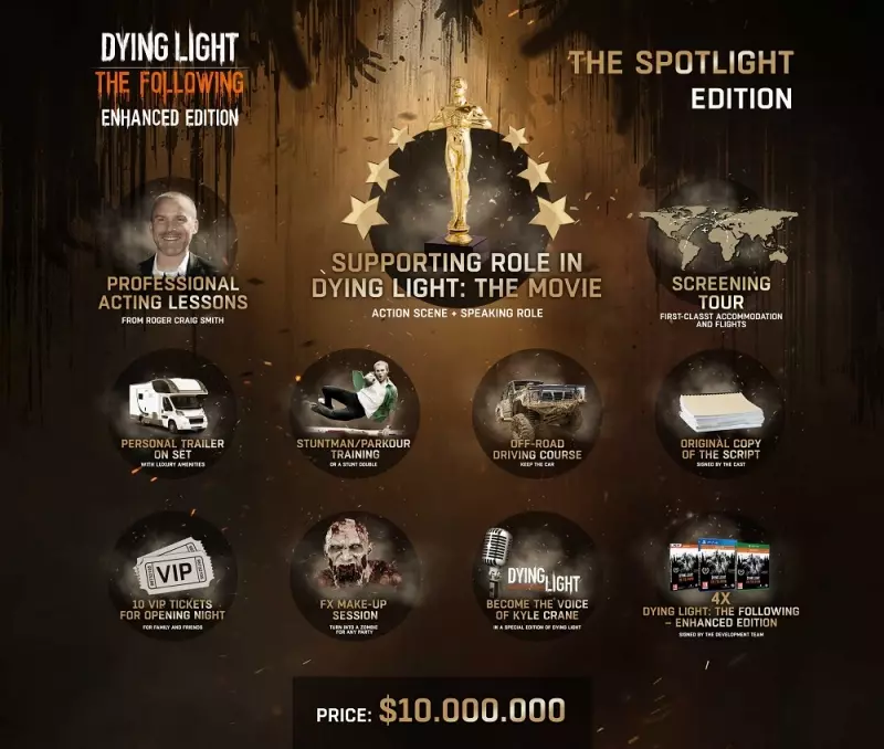 Dying Light için 10 milyon dolarlık Spotlight Sürümü mevcut: Aşağıdaki 44455_1