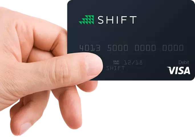 Shift - bu VISA tomonidan qo'llab-quvvatlangan Bitcoin uchun AQShda joylashgan birinchi debet karta 44991_1