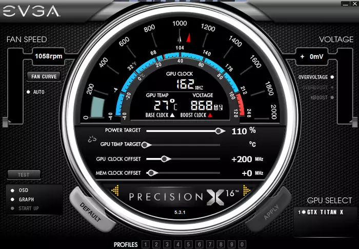 GeForce GTX 980 ati GTX Titan le overclock kekere kan isokuso 47792_5