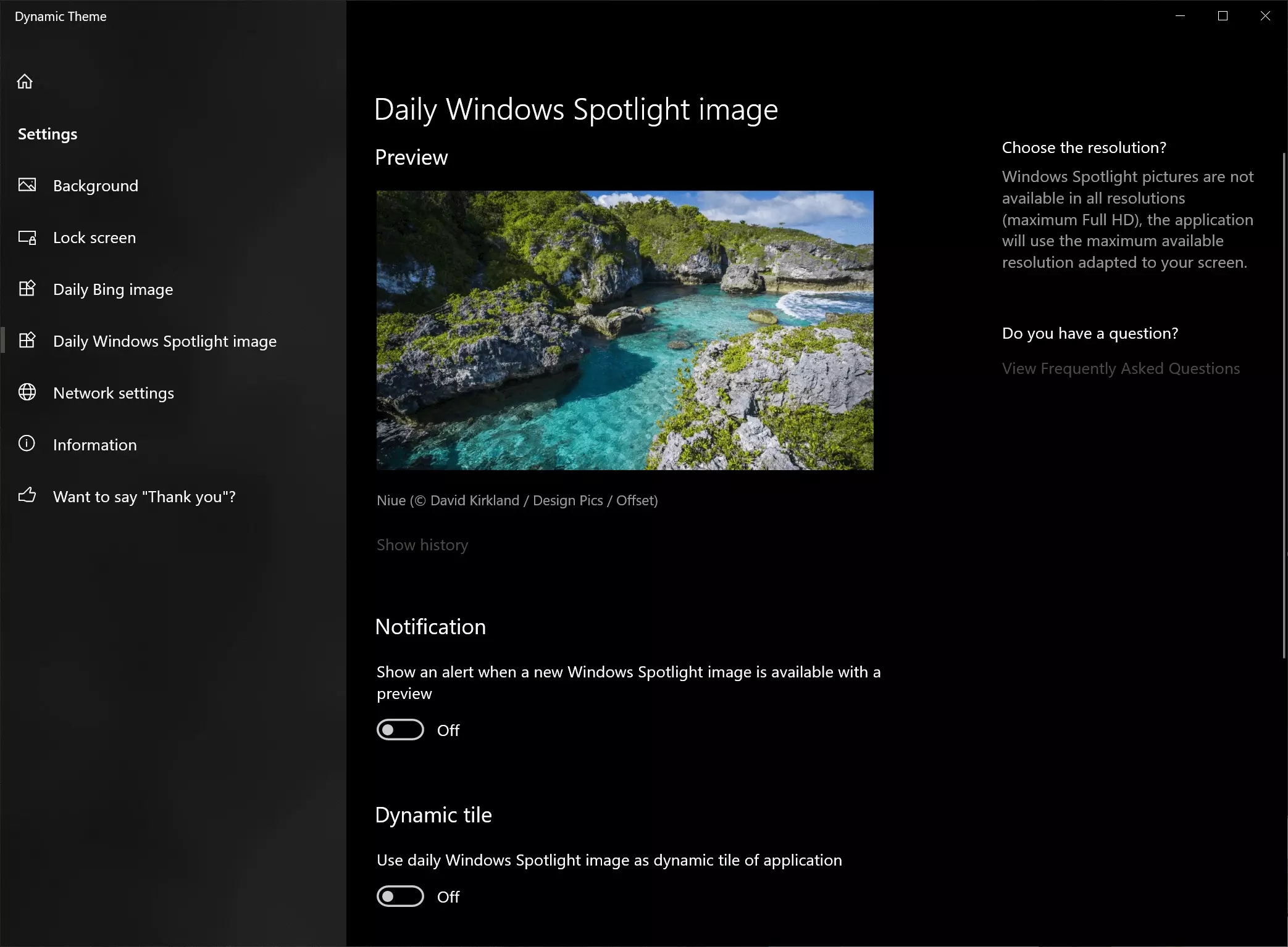 เพิ่มรูปภาพหน้าจอล็อก Windows 10 ลงในคอลเล็กชันวอลเปเปอร์ของคุณ 483_1