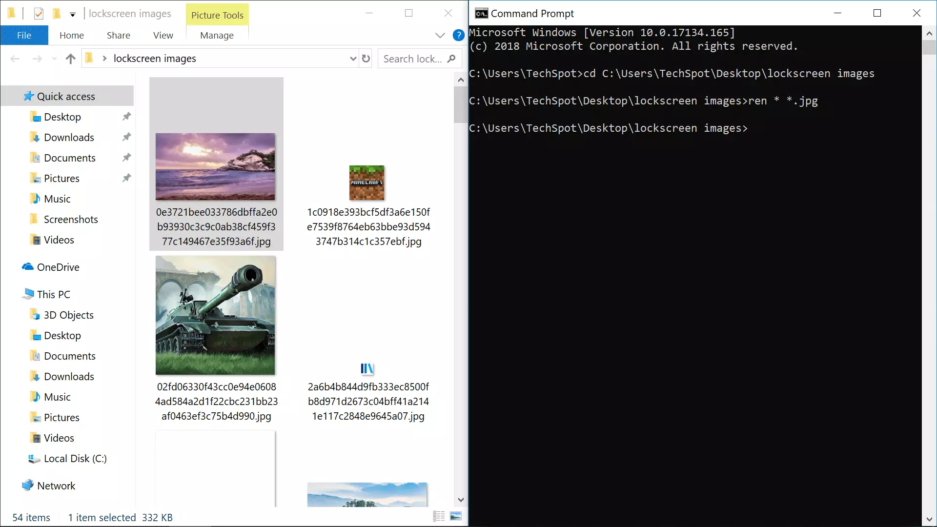 Lägg till bilder på låsskärmen för Windows 10 till din bakgrundssamling 483_4