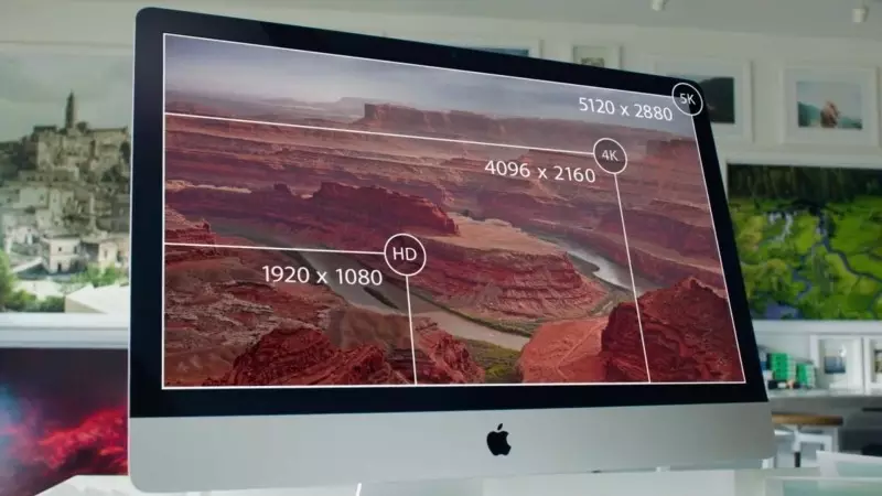 Vyksta rezoliucijos lenktynės: LG šokinėja, sako, kad „Apple“ kuria naują „iMac 8K“ 48839_1