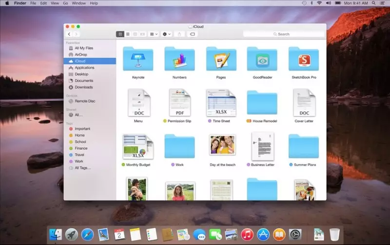 OS X 10.10 Yosemite Apple: baik pulih besar UI, memperkenalkan 52440_3