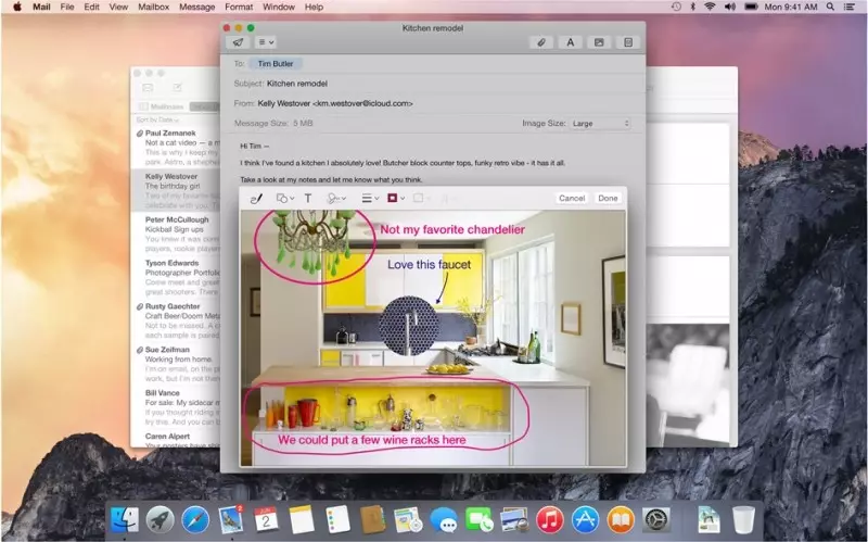 OS X 10.10 Yosemite Apple: baik pulih besar UI, memperkenalkan 52440_4