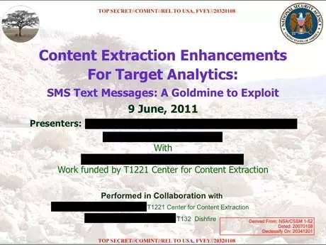 Lenaneo la NSA 'Dishfire' le bokella limilione tsa melaetsa ea mongolo letsatsi le letsatsi 52627_1