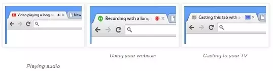 Déi lescht Google Chrome Beta mécht et einfach Tabs ze fannen déi lästeg Audio spillen 53627_1