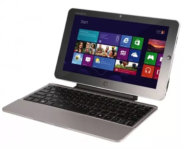 Gigabyte Windows 8 планшеттерін ұсынады, біреуі HD экраны және Ivy Bridge 56878_1