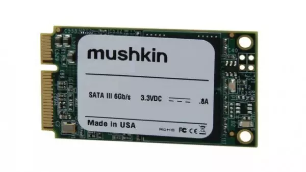 Mushkin представляє 480 ГБ mSATA SSD для ультрабуків за ціною 500 доларів 56992_1