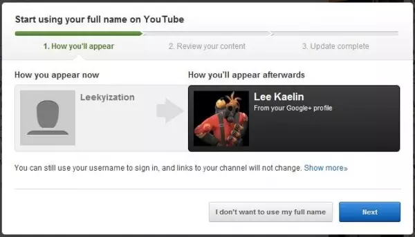 Το YouTube για να μειώσει τα ανεπιθύμητα ζητώντας σας να σχολιάσετε με το πραγματικό σας όνομα 57478_1