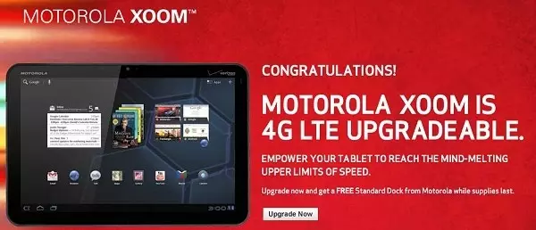 يتم تحديث Motorola Xoom 4G LTE ابتداءً من اليوم 60287_1