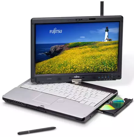 Ua faalauiloa e Fujitsu le Lifebook T901 convertible tablet PC 61748_1