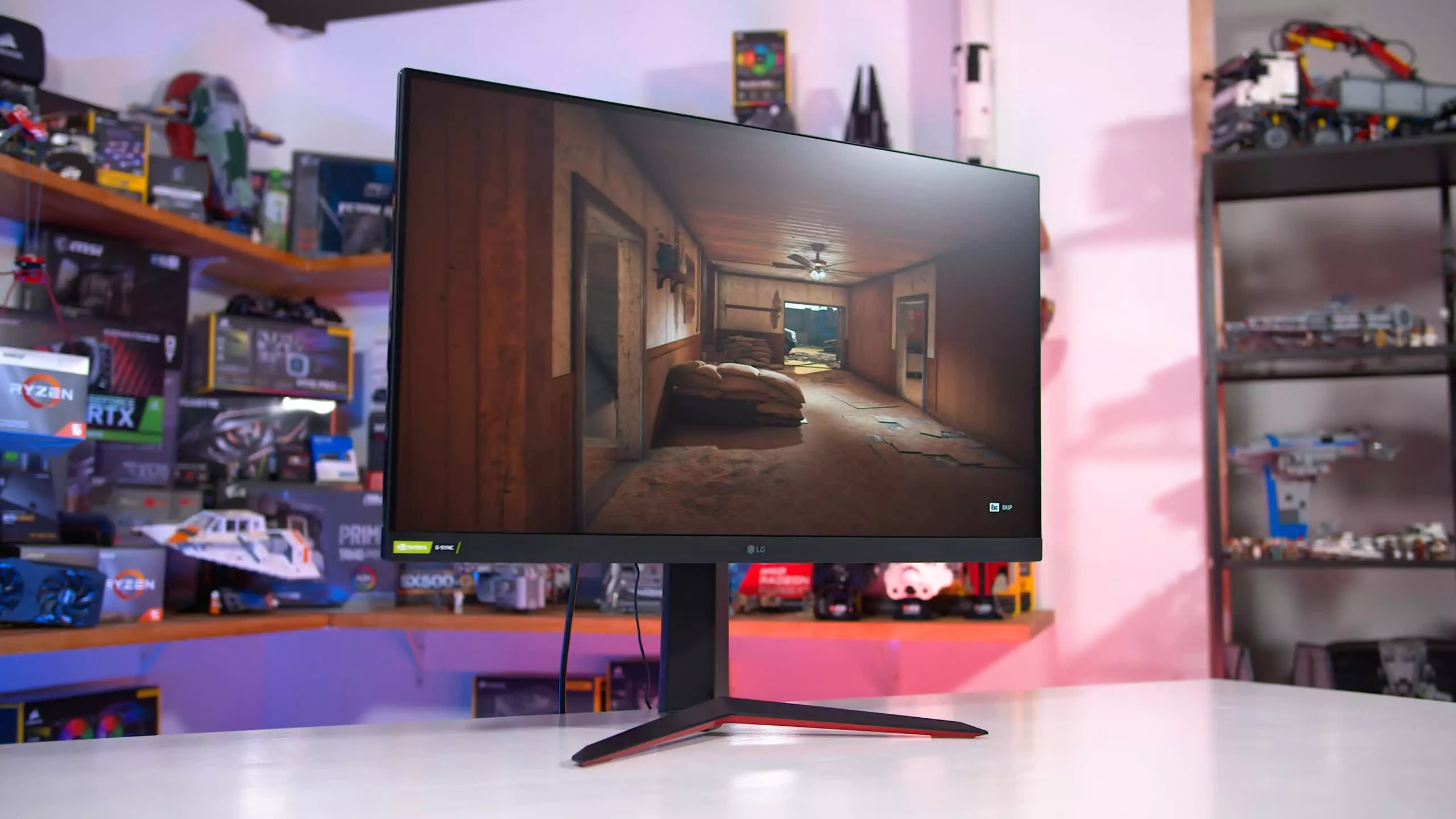 Revisión do LG 32GP850: o monitor LG non quería que revisamos 629_51