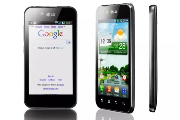 LG Optimus Hideung: telepon slimmest di dunya 63481_1